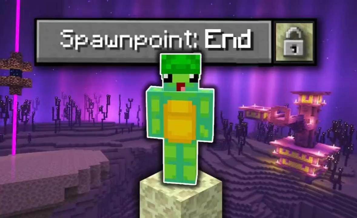 我的世界:开局就出生末地 #我的世界_我的世界