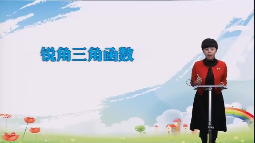 锐角三角函数(总复习)