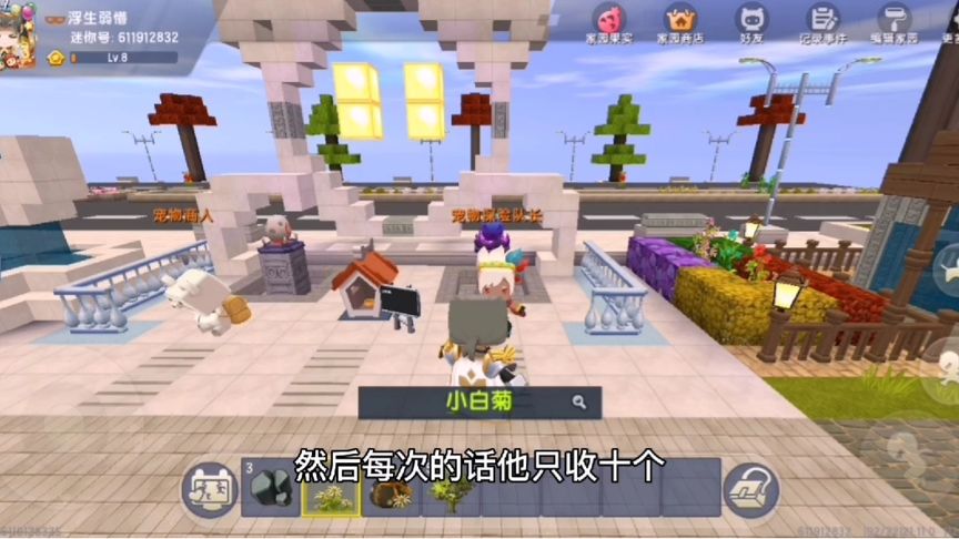 迷你世界家园宠物探险细节