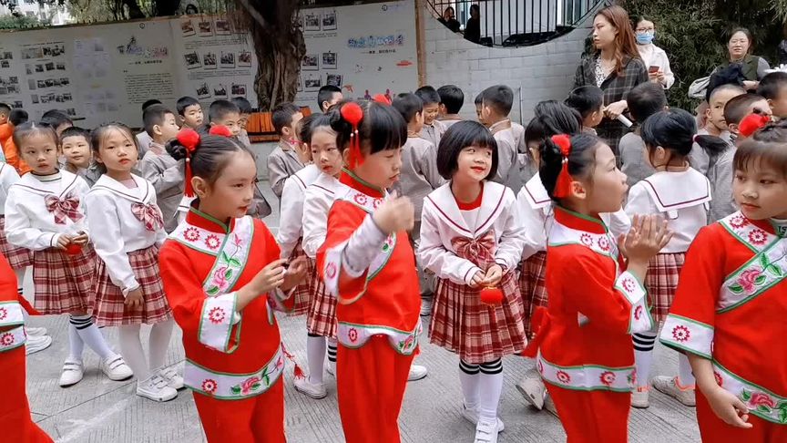 小可可学校运动会入场式表演ߘ�~全程ߌ�ߌ