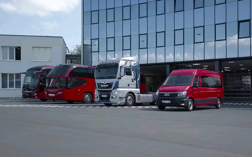 【MAN】卡车&巴士&商用车宣传片