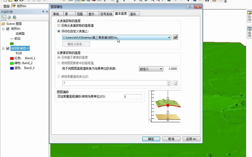 3.GIS数据类型及其可视化制图(栅格数据的符号化显示)