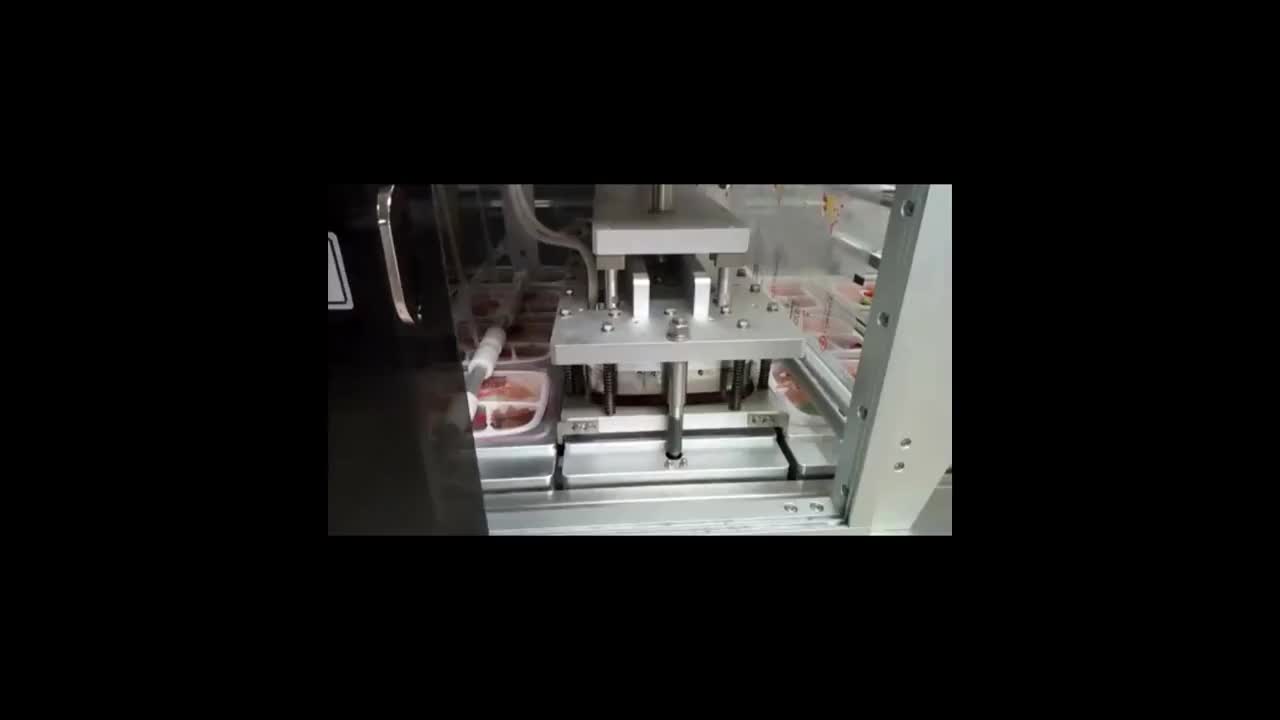 【群昌包装机械】盒饭 快餐 三连排封口机