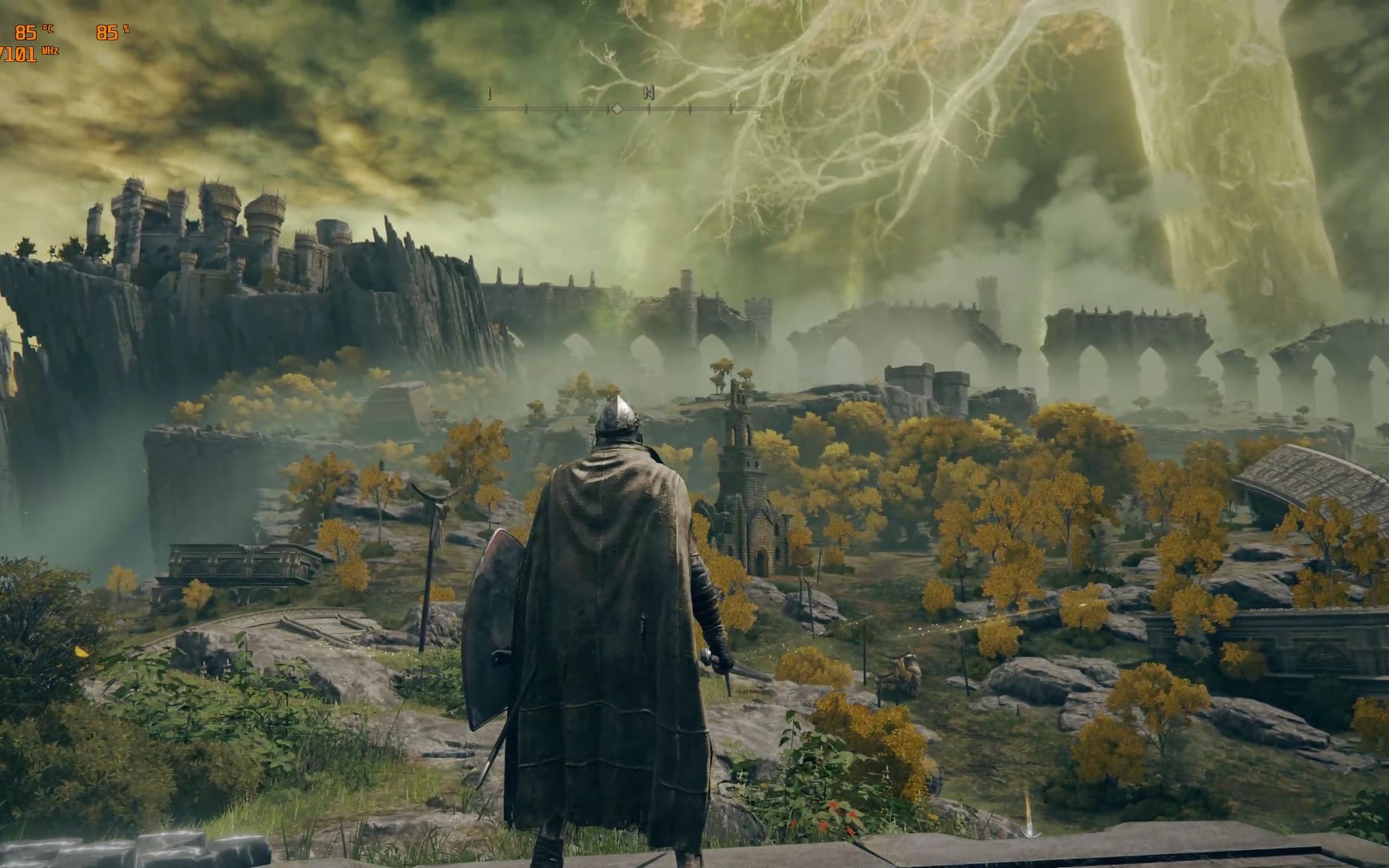 ROG魔霸6p 3070ti 艾尔登法环(2K最高画质)帧数实测情况