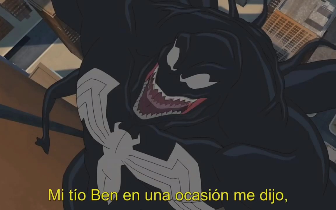 超帅毒液动漫附身,老司机立马收藏系列(´･_･`)