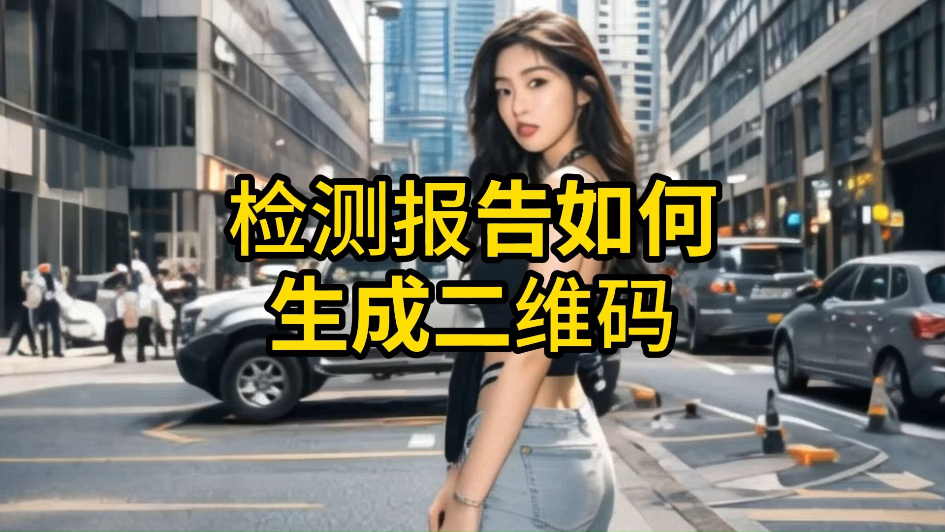 检测报告如何生成二维码?二维码制作教程