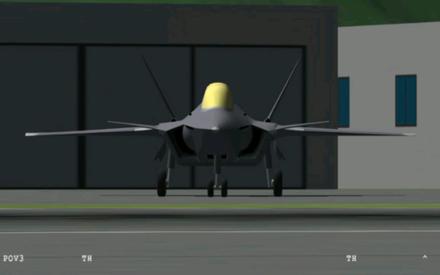 自制模拟飞行软件 触屏控制 视角操作篇