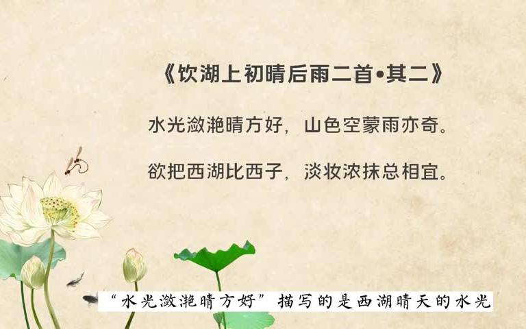 苏轼经典诗词赏析(上):每首都有千古名句,快来看看你读过几首