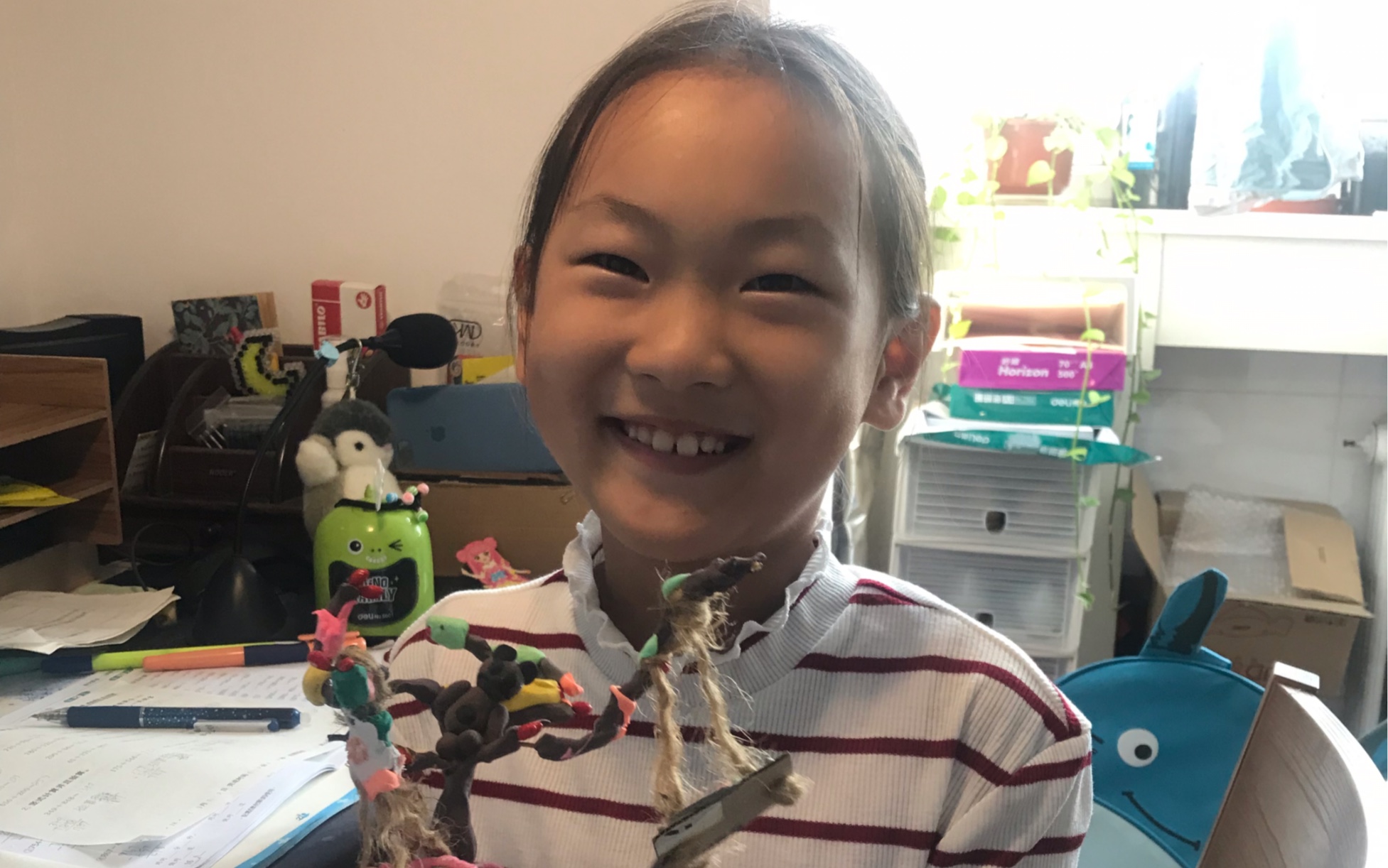 三年级小朋友养成学习好习惯打卡第一天!