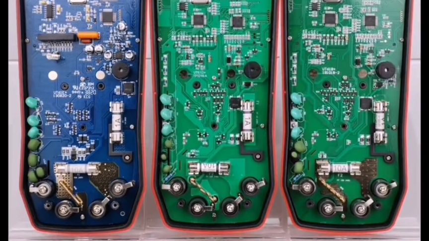 UT61+系列网红万用表,给大家拆机看看内部结构#变声