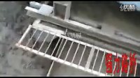 实拍螺旋分级机在选矿生产线设备全过程