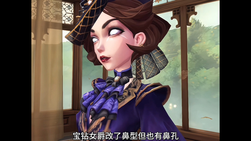 原来不是没有精致的鼻子建模!