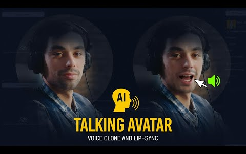 简易AI语音对口型同步生成器- Talking Avatar AI