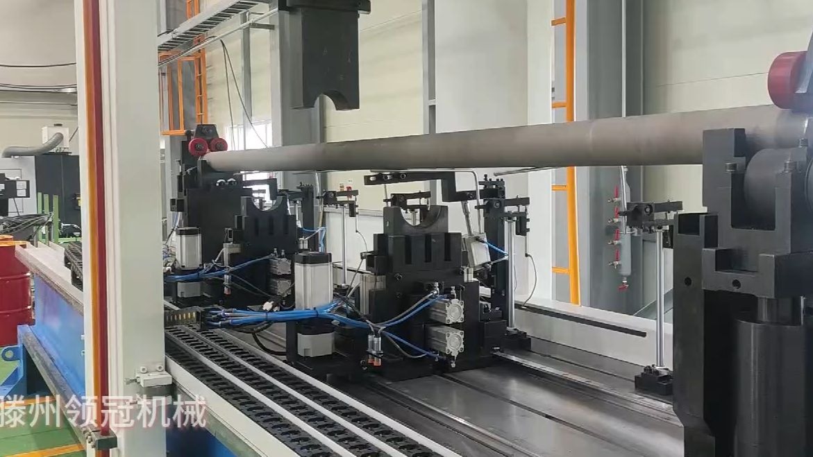 300吨钢管校直机缸筒油缸管点校矫直机气胀轴管滚筒自动校直机