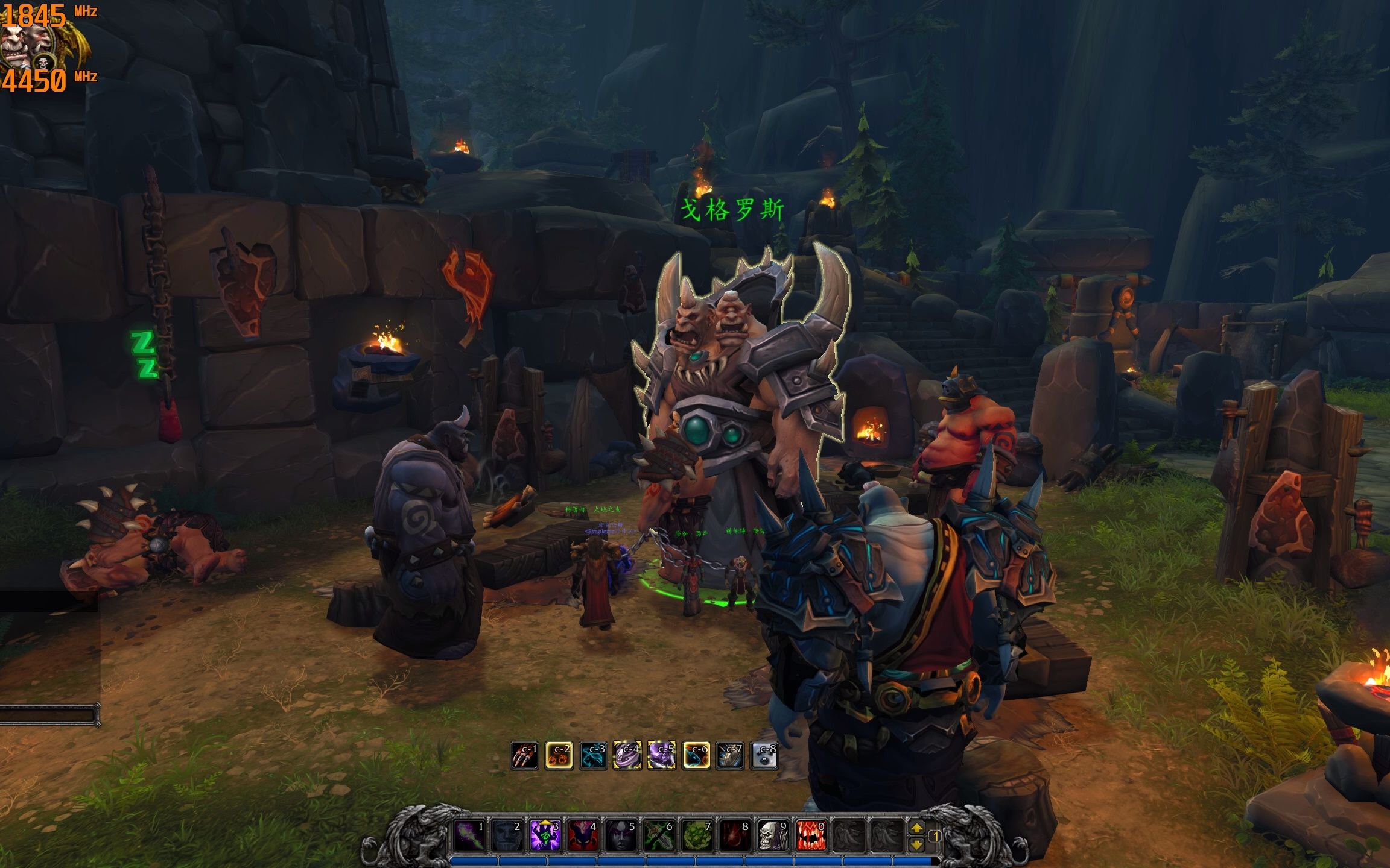 魔兽世界WOW 招手任务终于过去了 5800X3D+3060Ti亲民显卡 炫光...