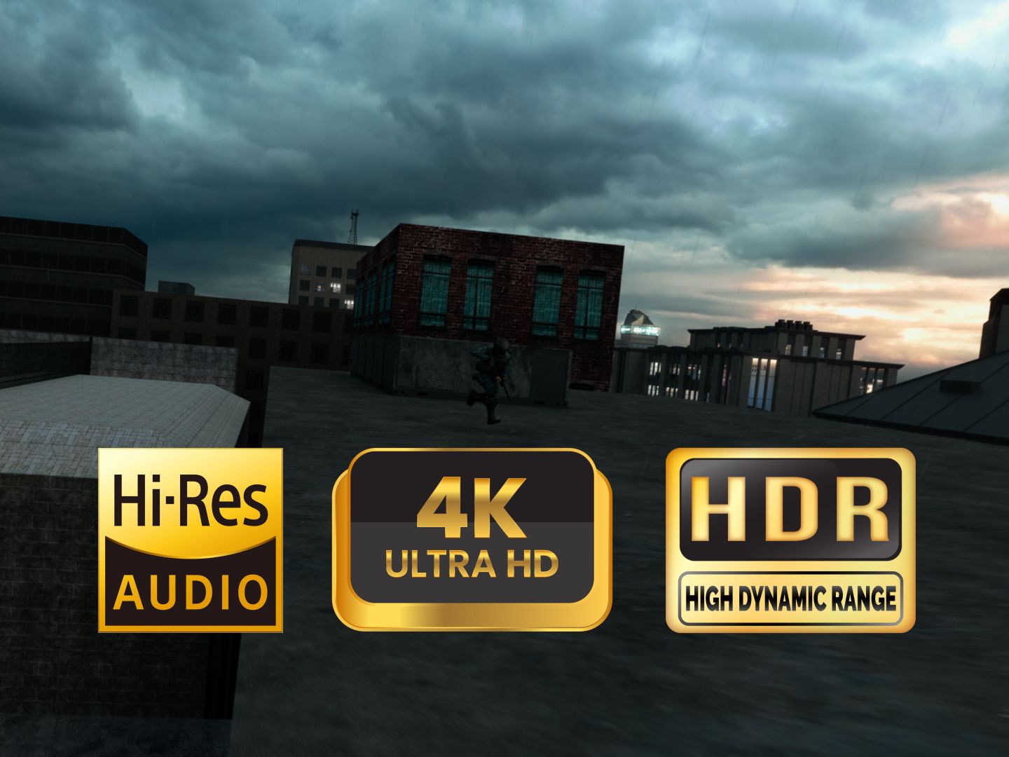 【CS1.6 HDR 路径追踪重制】【XJ首页视频】Sead on awp_rooftops ...
