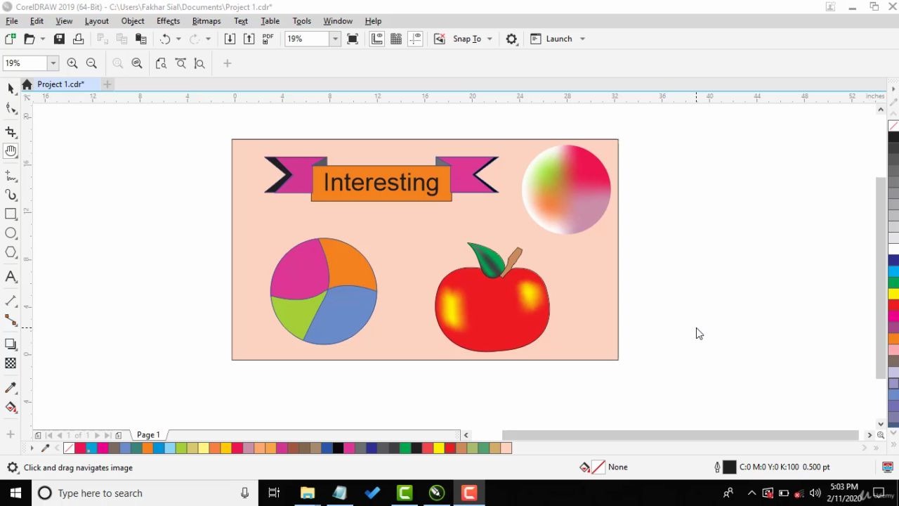 AE资源素材社区 - CorelDraw 2020图形编辑从入门到精通视频教程试看