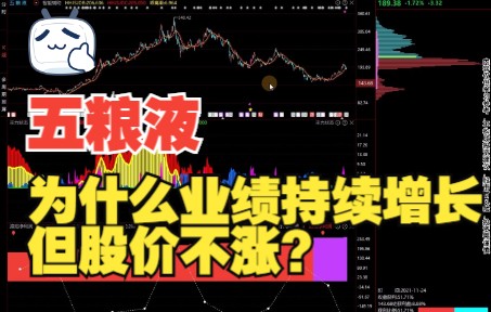 五粮液:为什么业绩持续增长,但股价不涨?