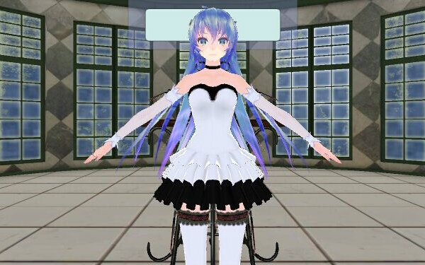 利用VR技术实现的MMD舞蹈Demo