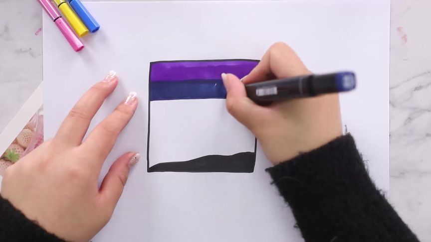 星空画的画法步骤