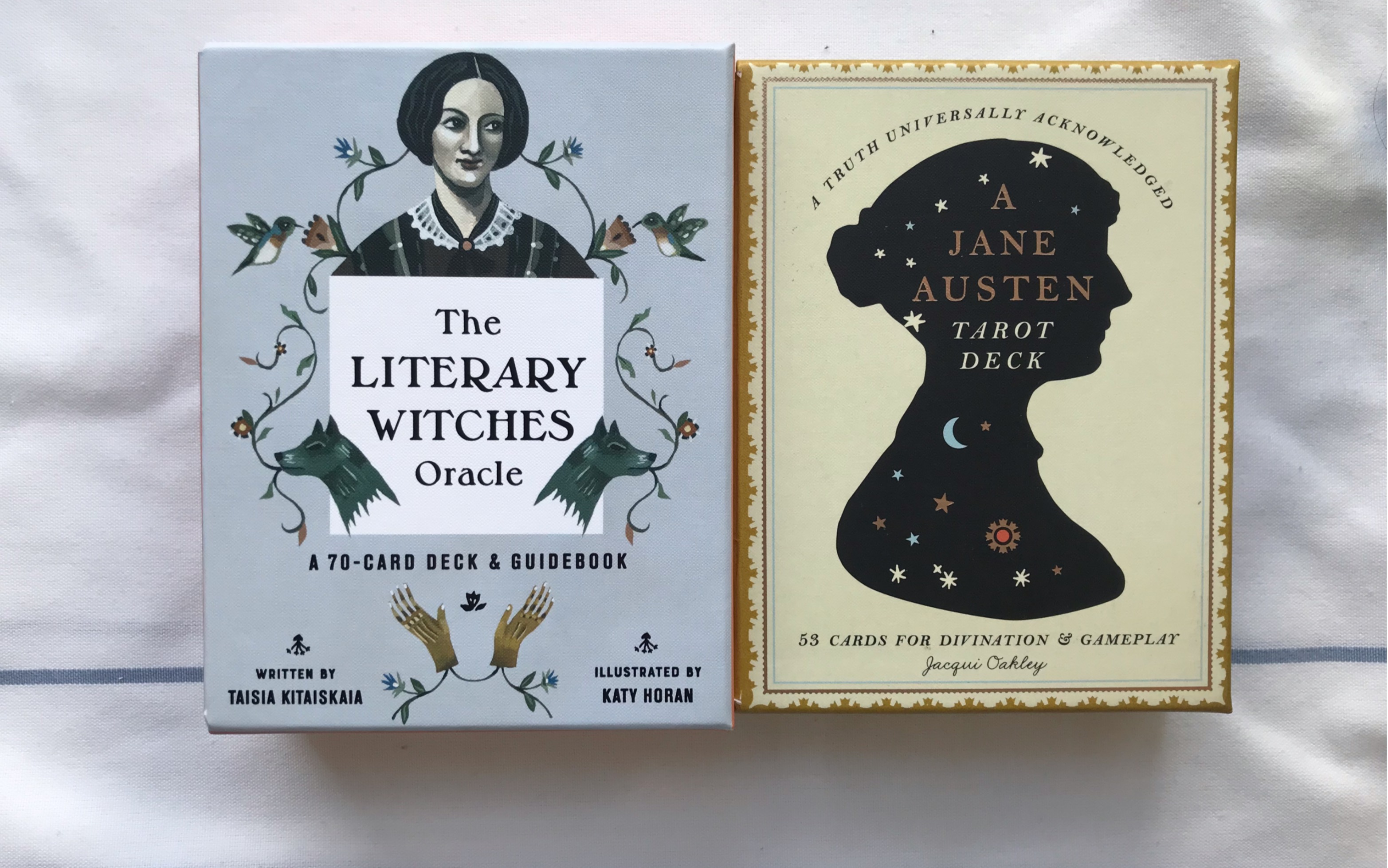 ...文学类牌卡分享 the Literary Witches Oracle & Jane Austen Tarot Deck