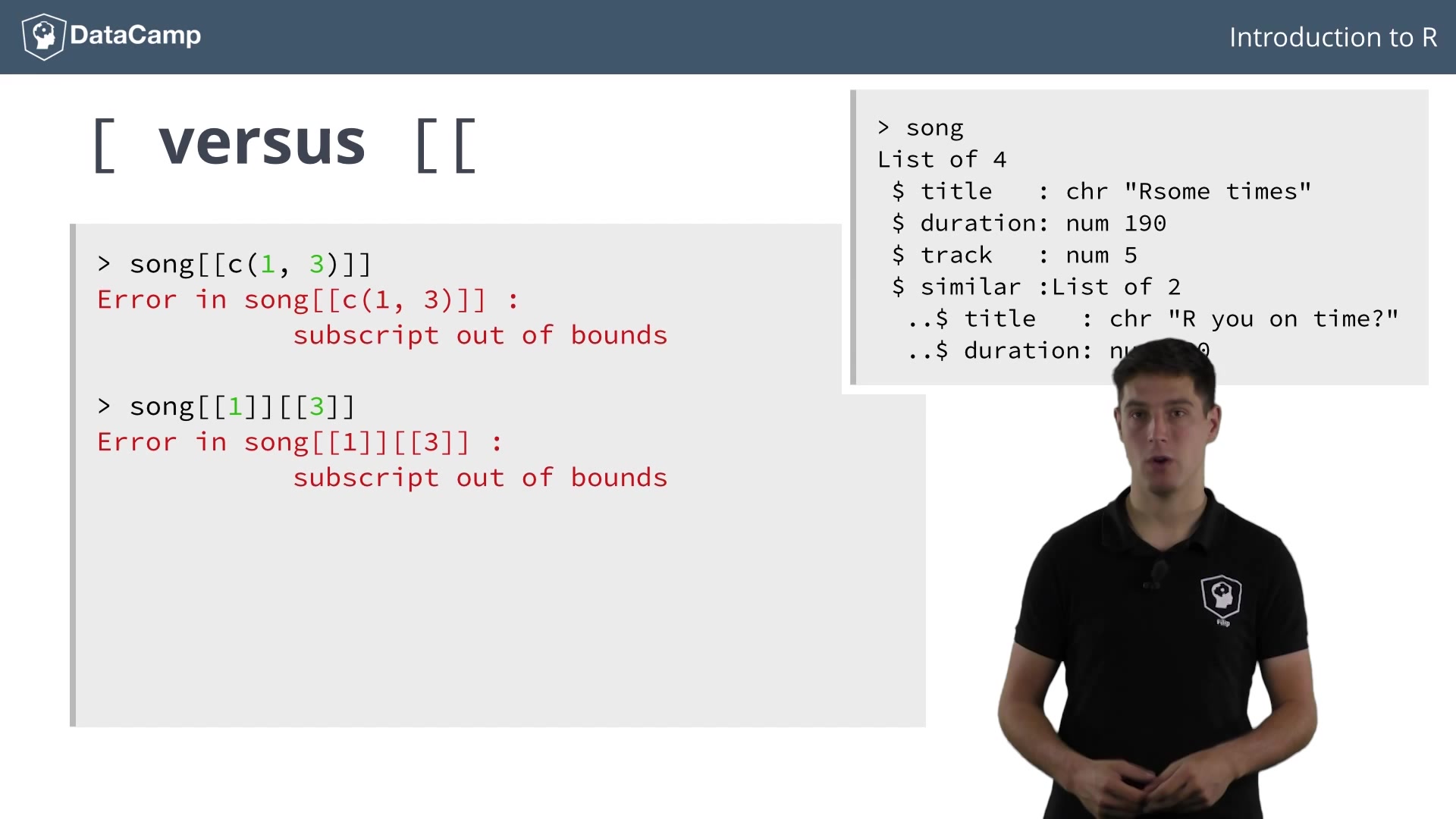 【Toutube转载自DataCamp】R tutorial - Learn R Programming11-13