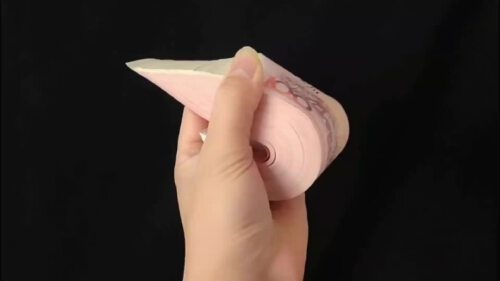 银行工作人员的二指点钞手法怎么做,学会这一招,简直太帅了!