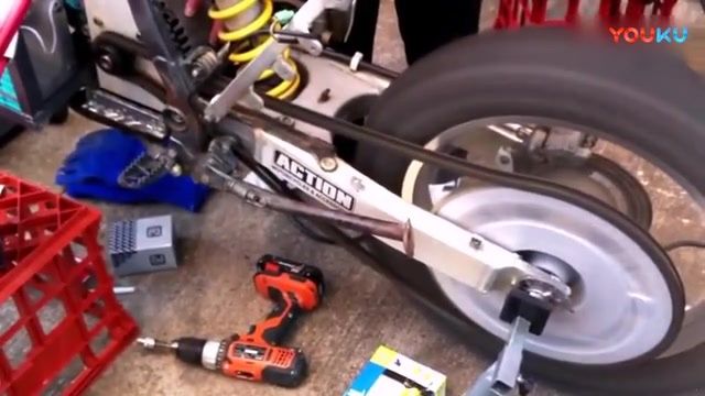 动手能力真强, 纯电动摩托车改装全过程