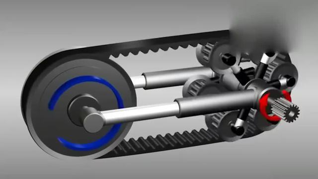神奇的机械原理,齿轮传动装置设计非常巧妙