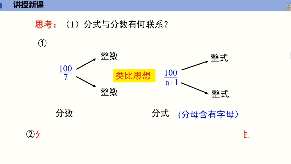 8.5.1.1 认识分式 八年级数学下册 第五章 分式和分式方程