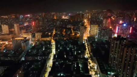 夜景航拍@大疆无人机@御3