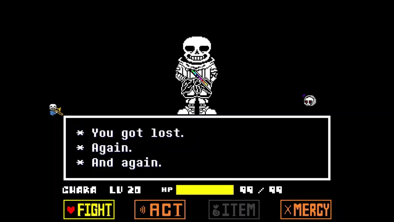 【波“萝”】InkSans FIGHT第四阶段游玩