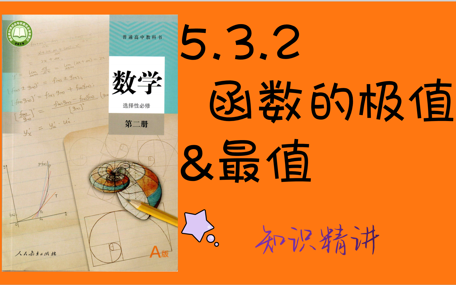 【知识精讲】5.3.2 函数的极值&最值/选择性必修第二册