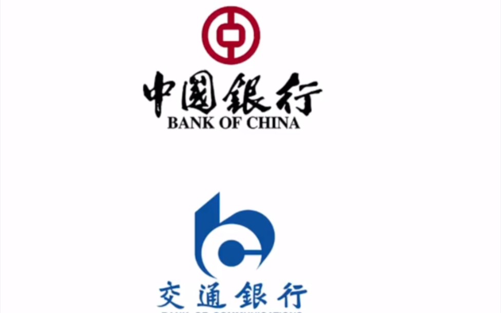 把中国的这些银行全部用汉字设计你会喜欢吗?