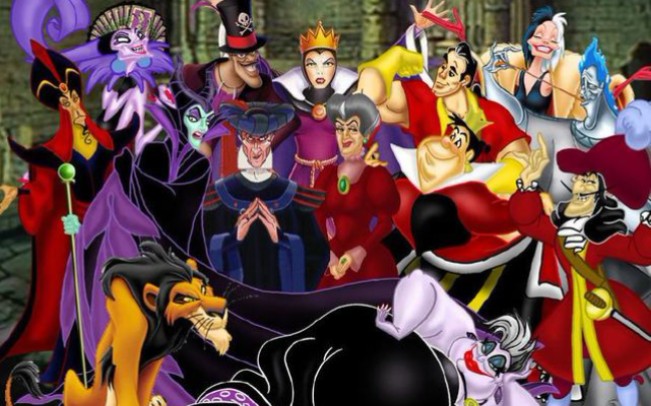 【迪士尼动画电影反派合集】