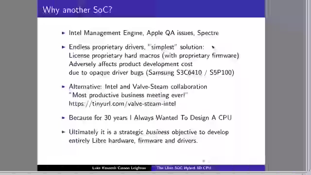 The LibreSOC Projecta hybrid 3D CPU / VPU / GPU based on Open...