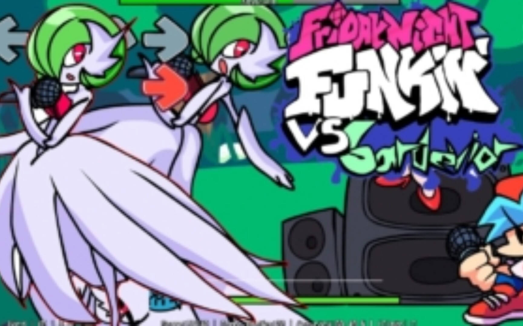 精灵宝可梦 沙奈朵MOD【Friday night funkin】
