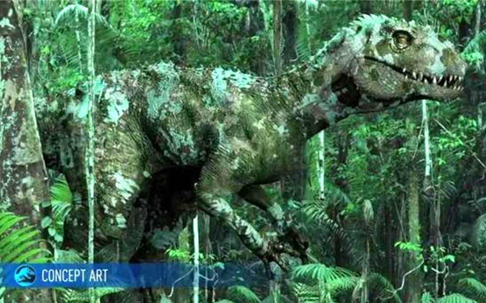 侏罗纪世界设计概念图