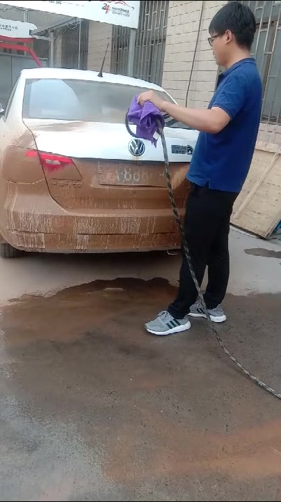 一年一栋楼,使劲干!#蒸汽洗车机#闯王蒸汽清洗机