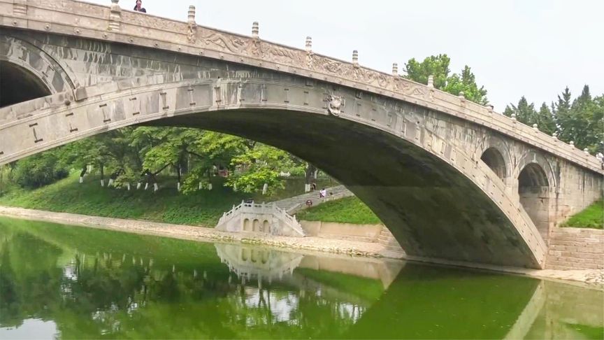 漫步于河北赵州桥