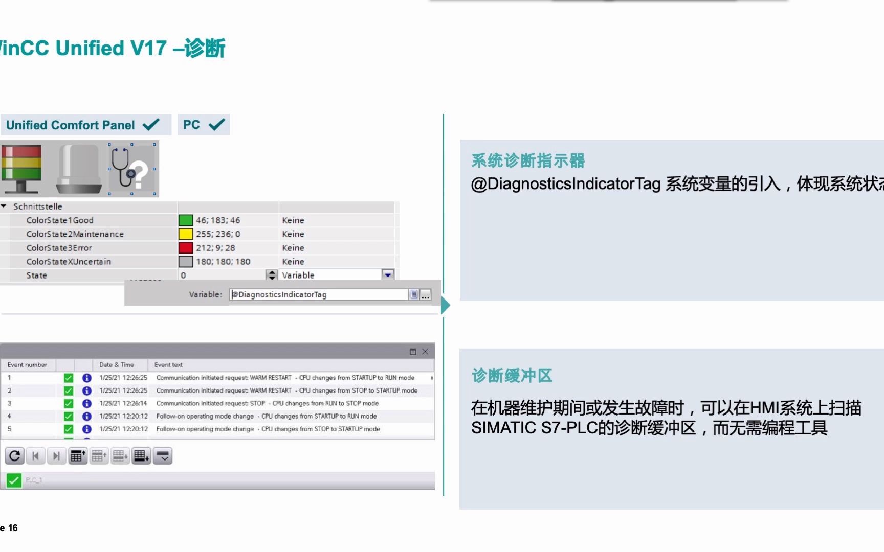WinCC Unified V17-新特性