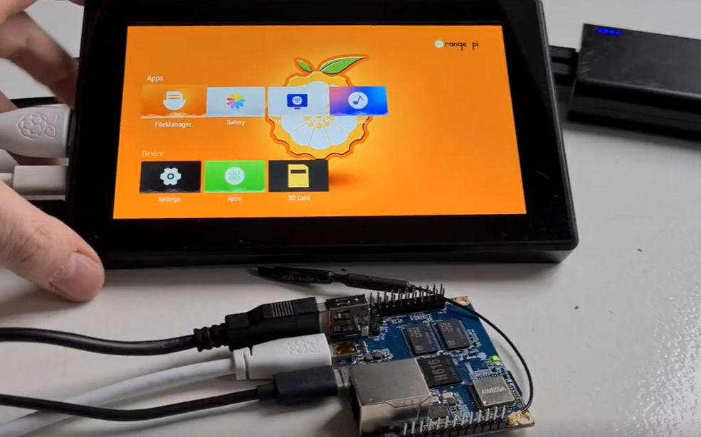 【转载】香橙派OrangePi Zero2电视盒子开发板连接USB触摸屏测试...