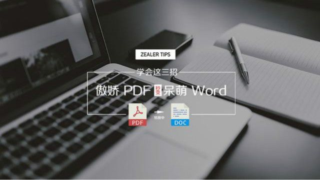 两分钟教你如何把 PDF 转成 Word 文档