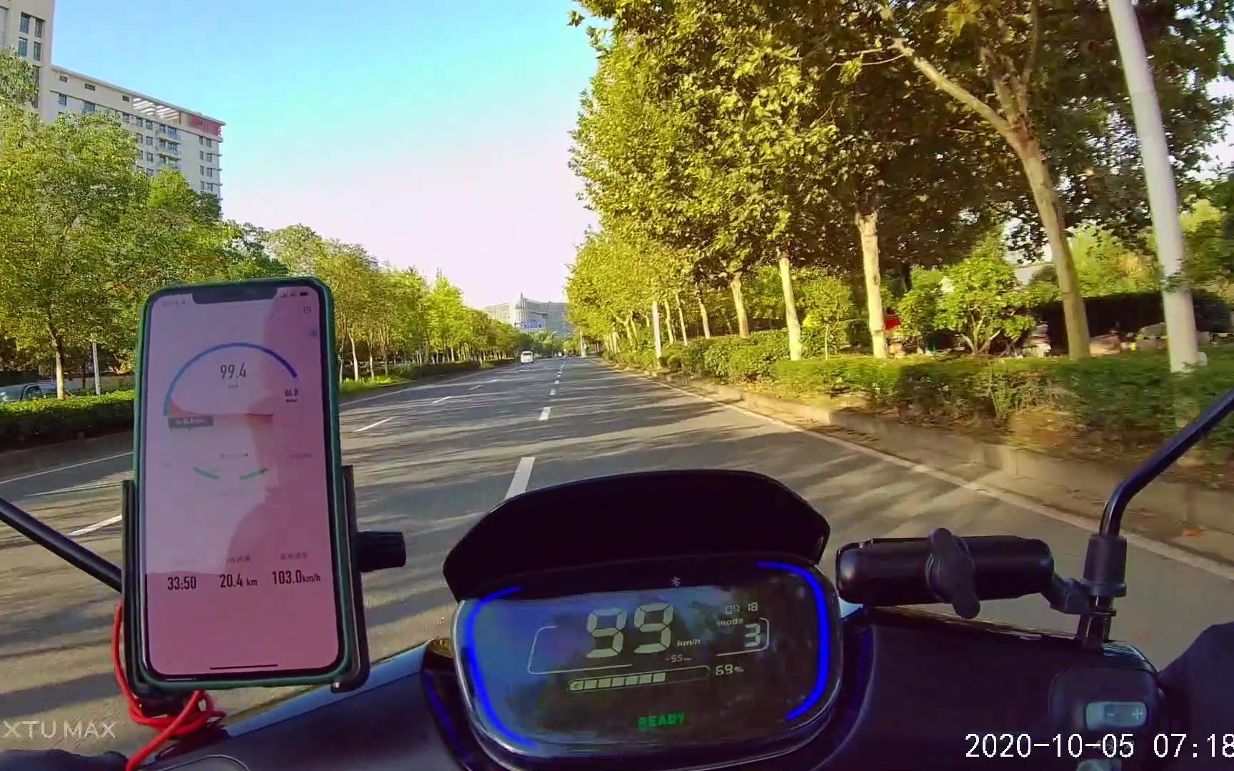e200p 0-100加速测试 九号电动车