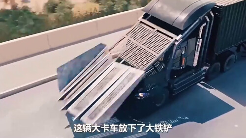 这样的重型卡车你喜欢么?