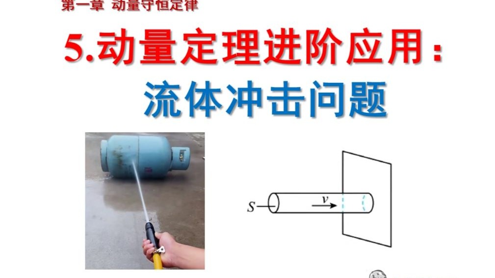 【选修上】第5课:动量定理进阶应用:流体冲击问题