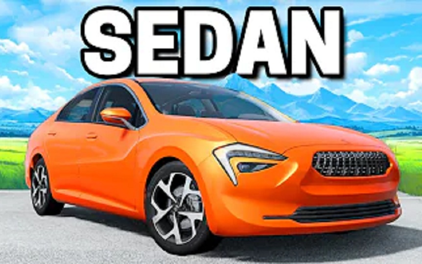 ...Vivace Sedan三厢款重制版全方位展示【beamng.drive车祸模拟器】