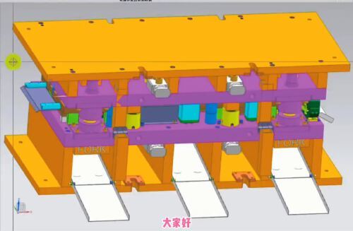 五金模具设计之氮气弹簧认识,诠释冲压结构稳定性第一