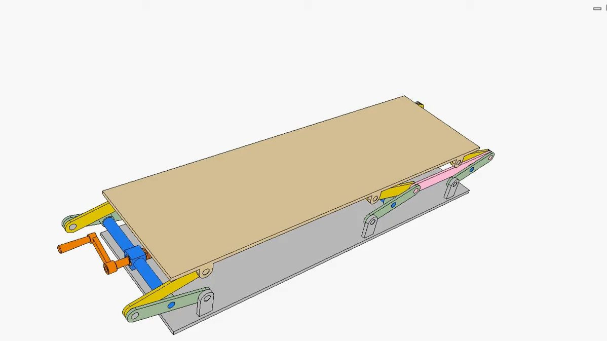 第746期 机械原理基础-双平行四边形机构升力