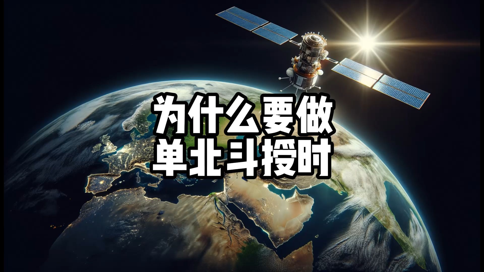 为什么要做单北斗授时?